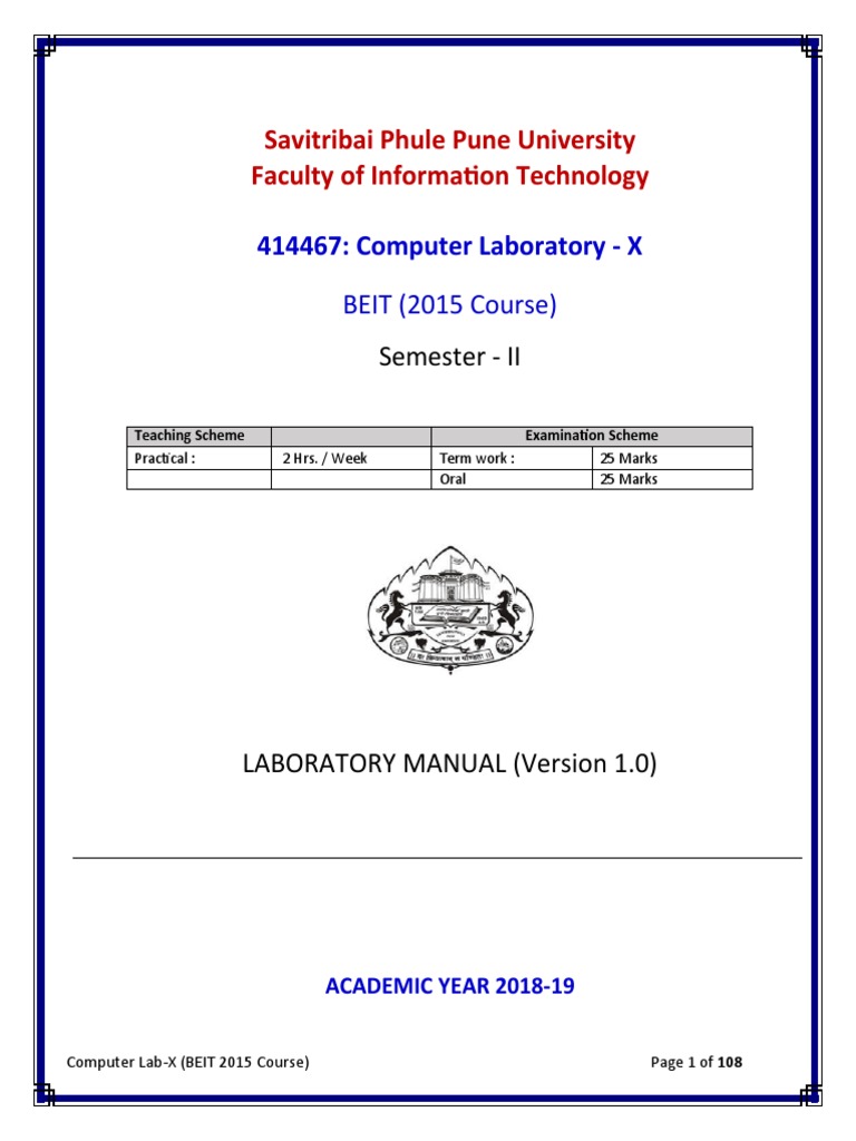 Computer Lab-X Lab Manual | PDF | Android (Operating System) | Mobile App