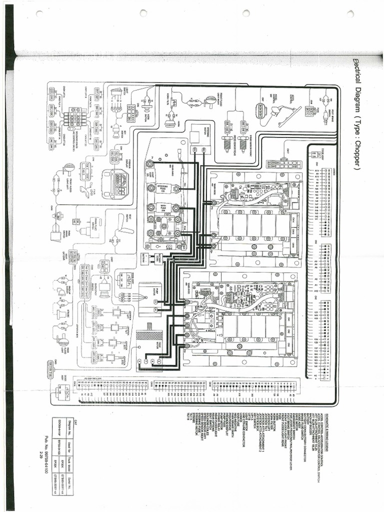 CAT EP16K Electrical Diagram | PDF