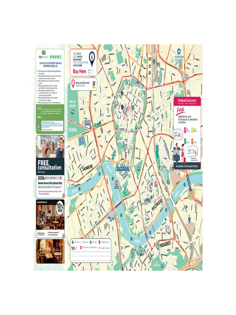 Krakow Old Town Map PDF | PDF