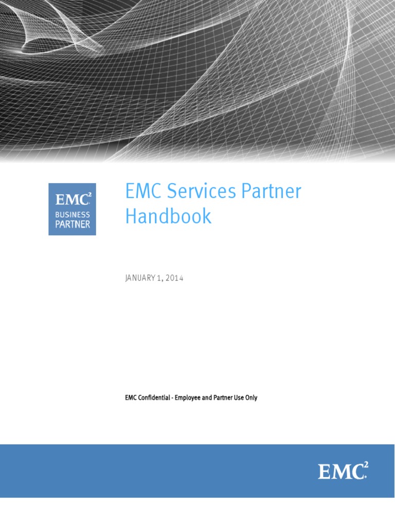 Emc Services Partner Handbook PDF | PDF | Technical Support | Trademark