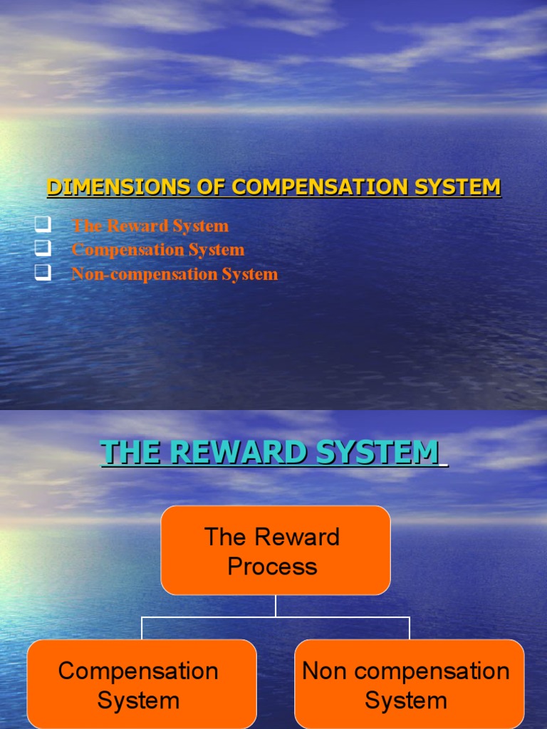 B. Dimensions of Compensation System | PDF | Employment | Money