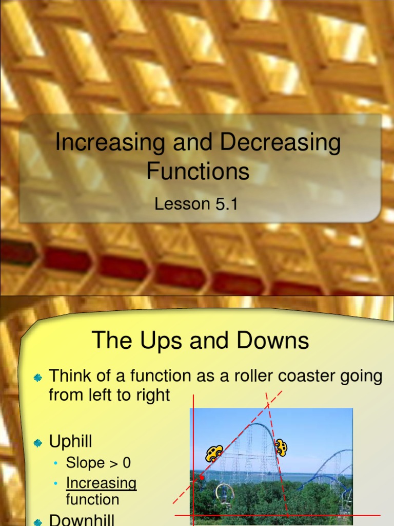 Recaping Last Lectures | PDF | Maxima And Minima | Derivative