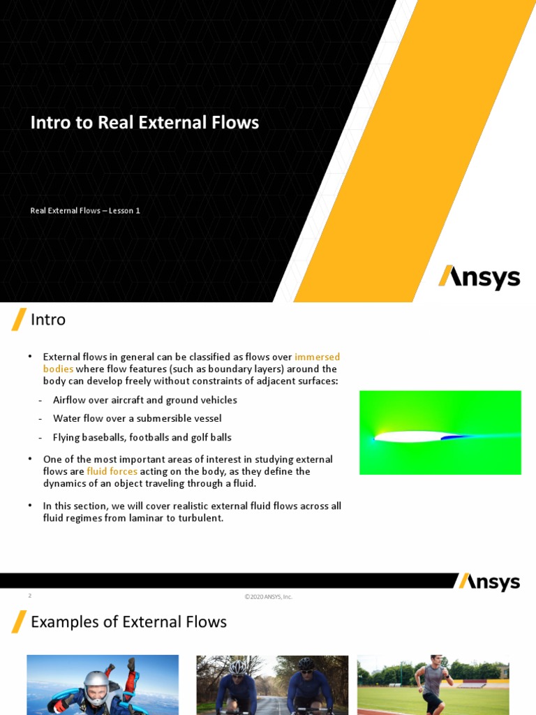 Intro To Real External Flows Lesson 1 PDF | PDF | Fluid Dynamics ...