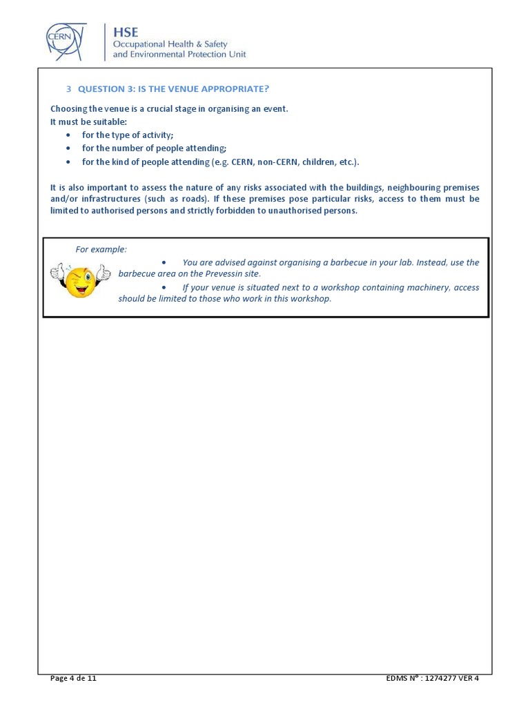Safety - Guideline - OHS-1-0-1 4 | PDF