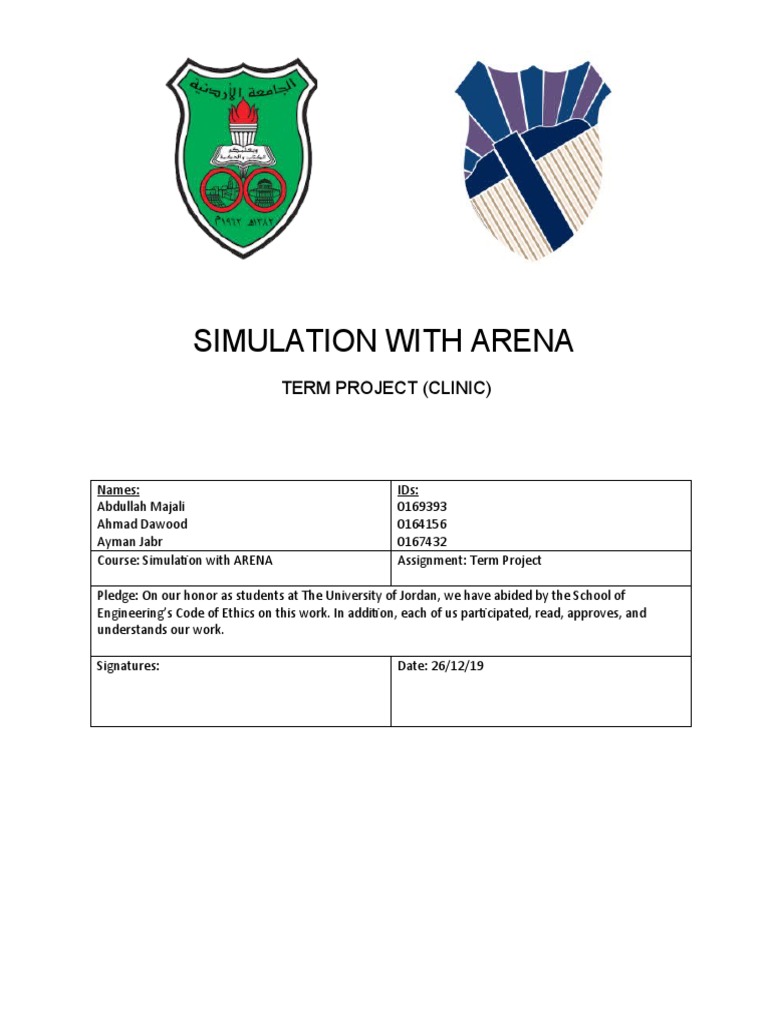 Arena Simulation Project | Download Free PDF | Simulation | Nursing