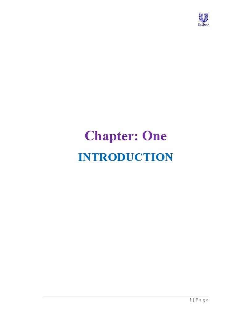 A Case Study On Process Costing System of Uniliver (BD) Limited-Chap-1 ...