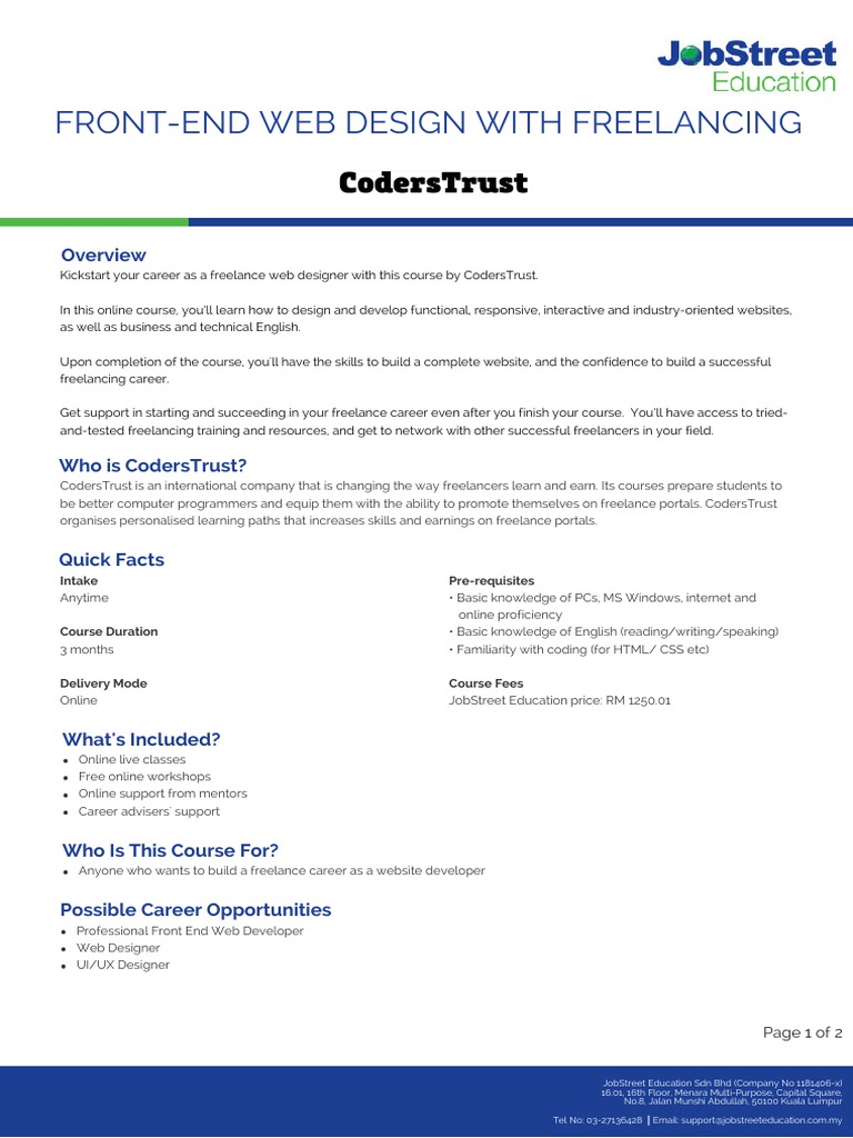 CodersTrust Responsive Web Design - Dec | PDF | Web Design | Cascading Style Sheets