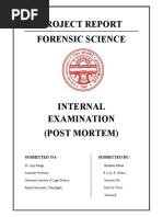 Crime Scene Investigation Report | PDF | Autopsy | Forensic Science