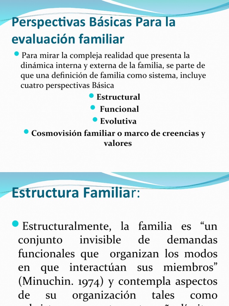 Estructura Familiar | PDF | Familia | Sistema