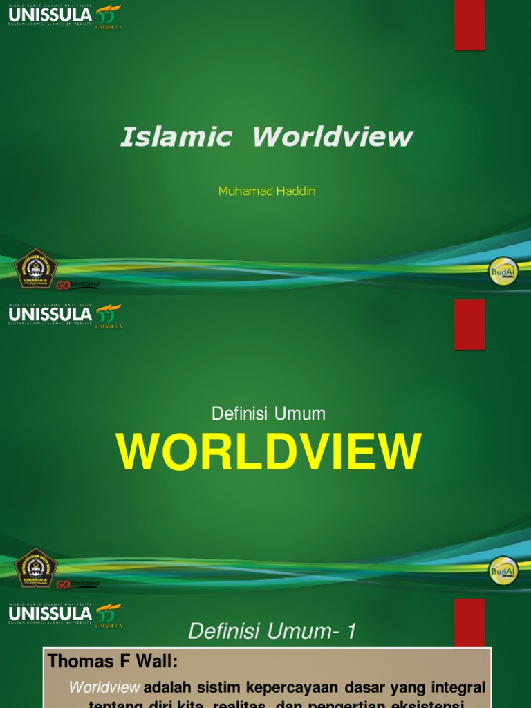 Islam Sebagai Worldview | PDF