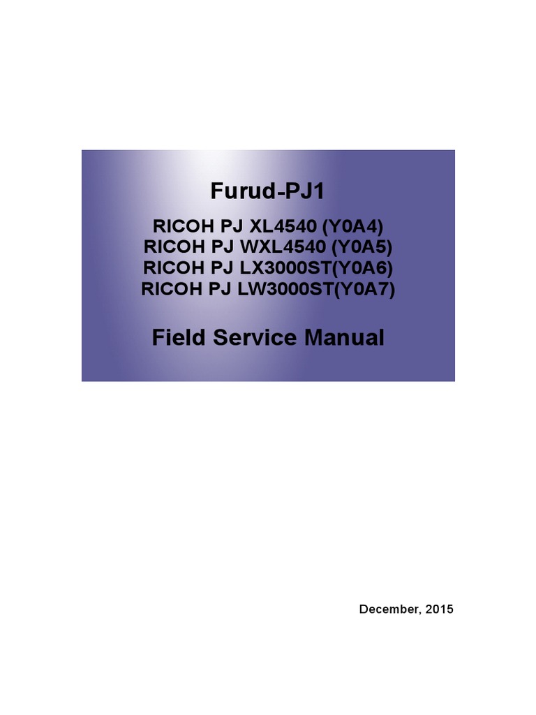 Furud-Pj1 FSM en RFLP 101215 | PDF | Information And Communications Technology | Display Technology
