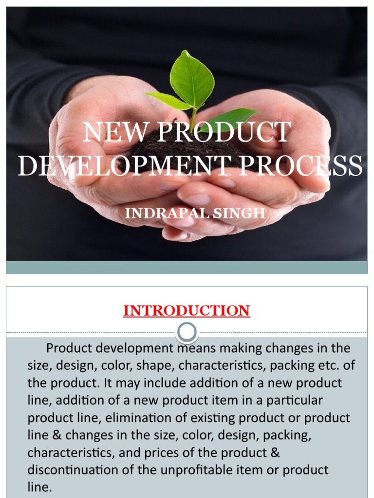 New Product Development Process: Indrapal Singh | PDF | Marketing ...