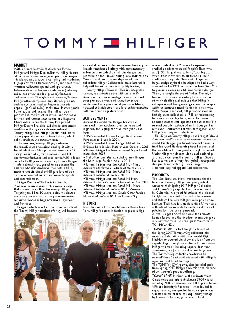 Uae Volume 13 Tommy Hilfiger Pdf Download Free Pdf Fashion Clothing