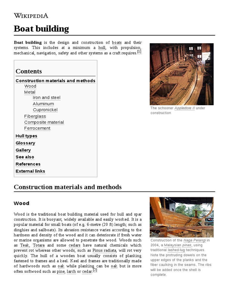 Boat Building | PDF | Watercraft | Ships