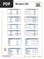 Proportional Recipes for Cooking | PDF | Biscuit | Baked Goods