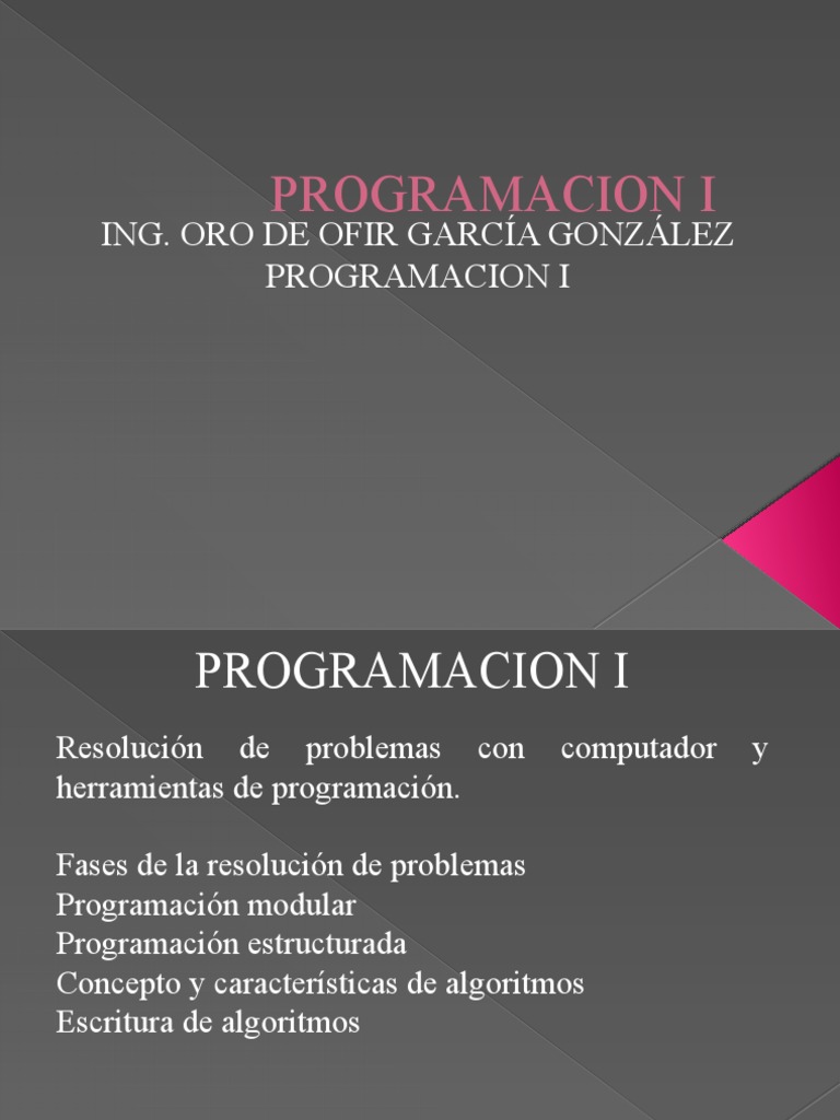 Logica de Programacion s-3 | PDF | Programa de computadora | Programación