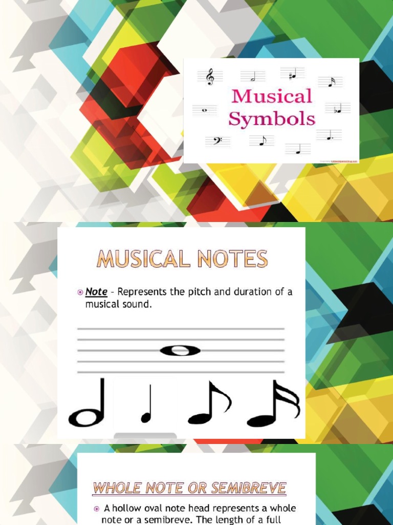 Music Symbols | PDF