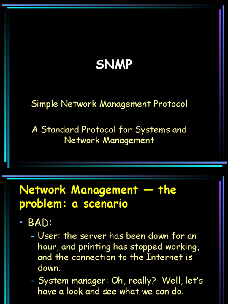 SNMP | PDF | Computer Networking | Computer Network