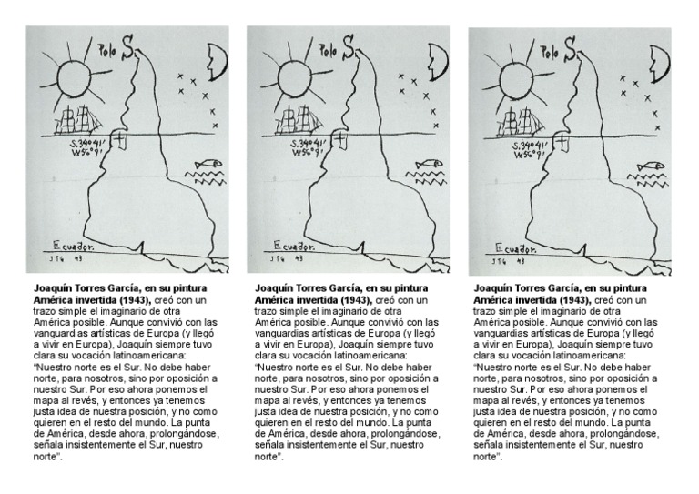Mapa America Invertida PDF | PDF