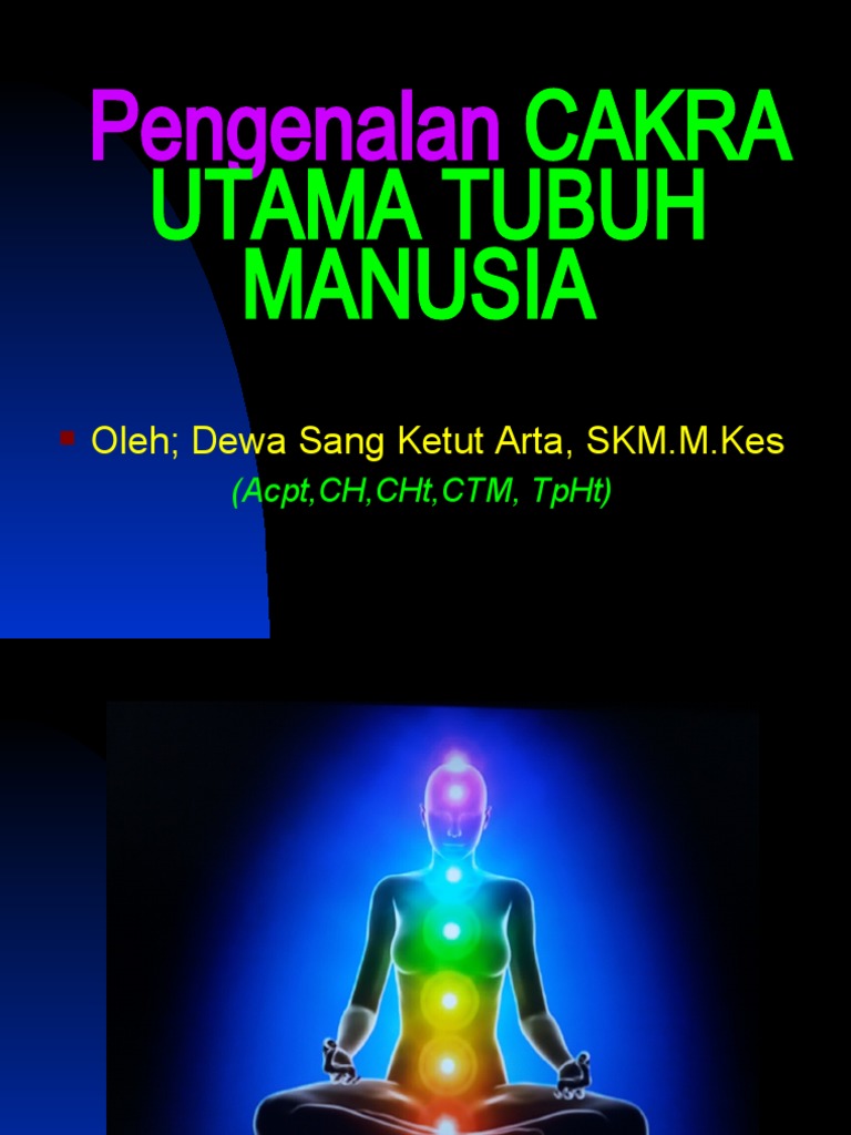 Cakra Utama Tubuh | PDF