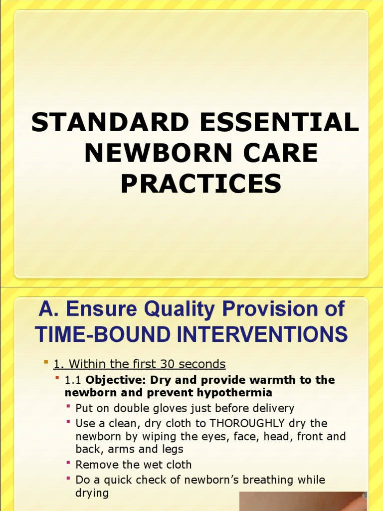 Essential Newborn Care Practices Guide | PDF | Breastfeeding | Nipple