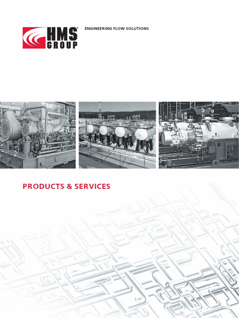 HMS Group List of Products and Services PDF | PDF | Pump | Engines