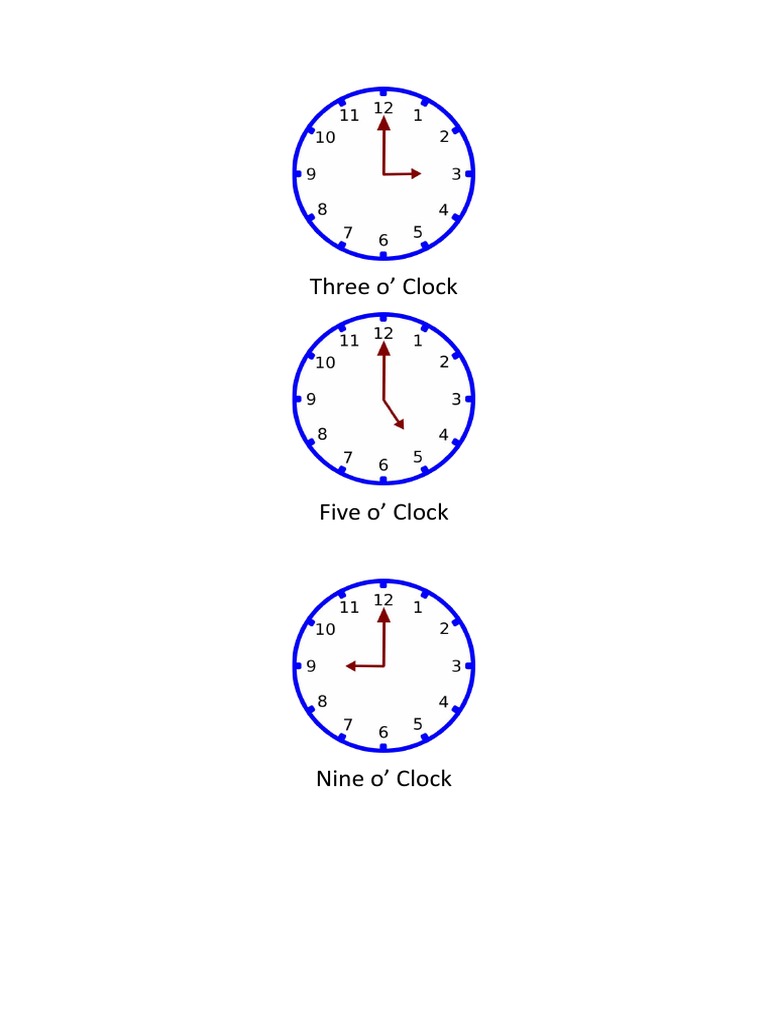 Clock | PDF