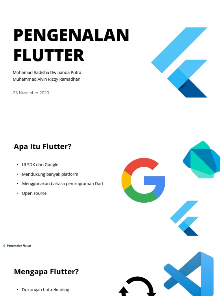 Pengenalan Flutter - Workshop Mitra DU-DI | PDF