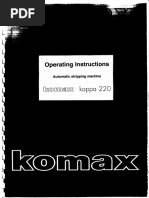 Komax Alpha 355 en | PDF | Wire | Manufactured Goods