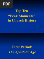Church History Timeline Template | PDF | Christian Church | Eastern ...