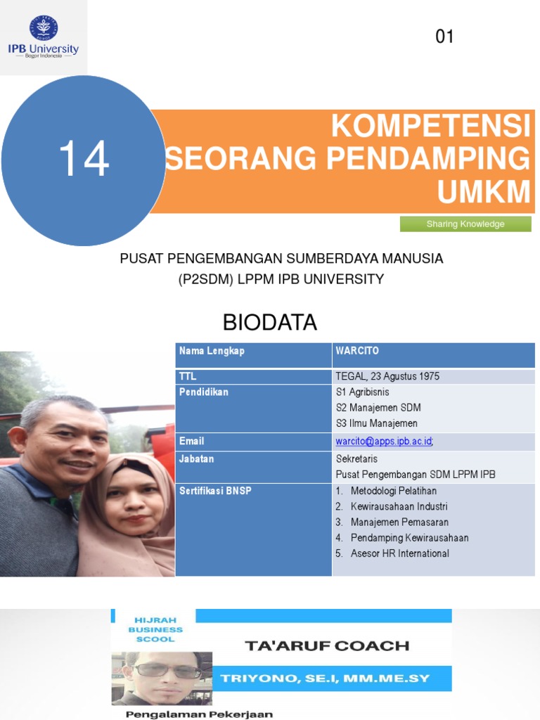 Materi 01 Penjelasan SKKNI 1812017 | PDF