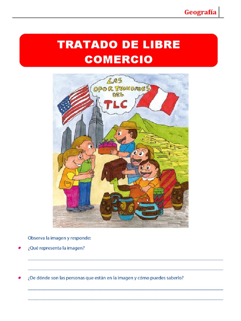 Tratado de Libre Comercio | PDF | Tratado de Libre Comercio Norteamericano | Libre comercio