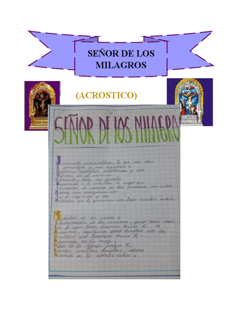 Acrostico Religion | PDF