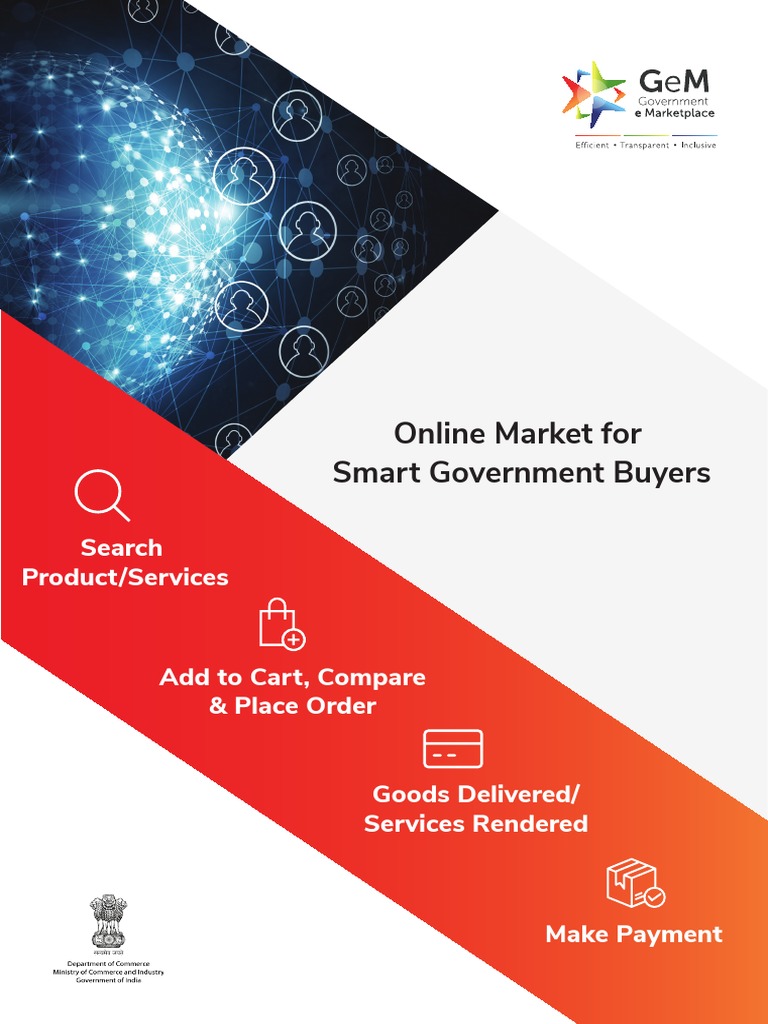 GeM Brochure | PDF | Business | Economies