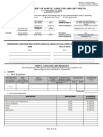 SALN Form 2025 Excel Template | PDF | Tax Deduction | Expense