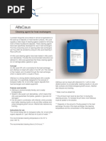 Alpacon Descalant II | PDF | Physical Sciences | Chemical Substances