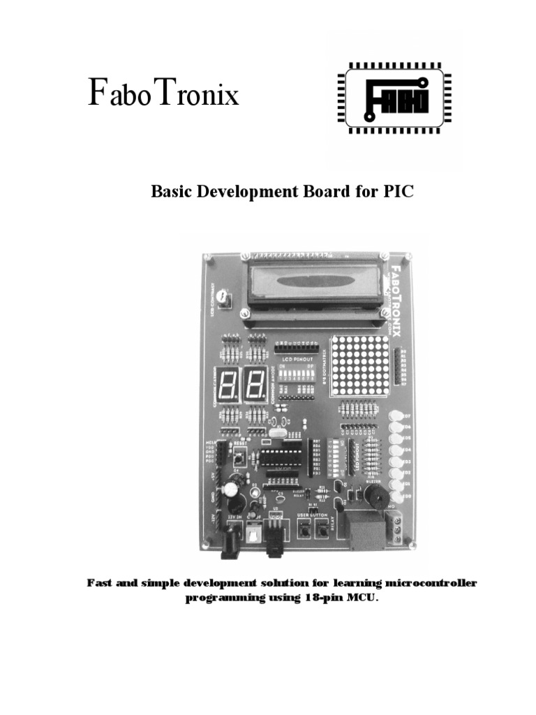 Basic Development Board | PDF | Microcontroller | Office Equipment