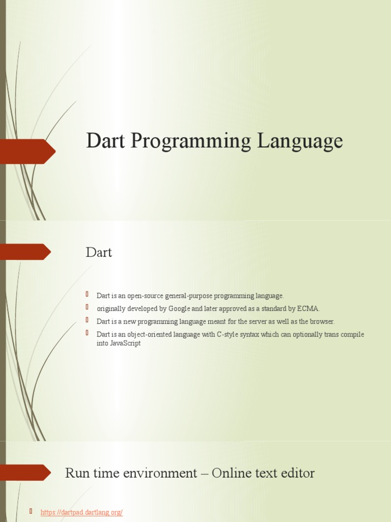 Dart Programming Language Pdf Boolean Data Type Computer Programming