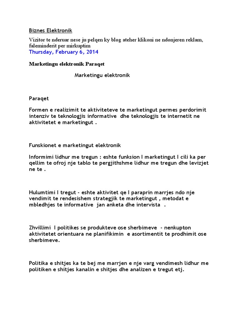 Biznes Elektronik | PDF