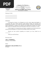 BFP Request Letter | PDF