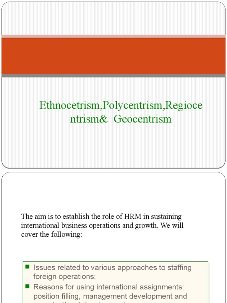 Global Staffing Strategies Guide | PDF | Subsidiary | Human Resource ...