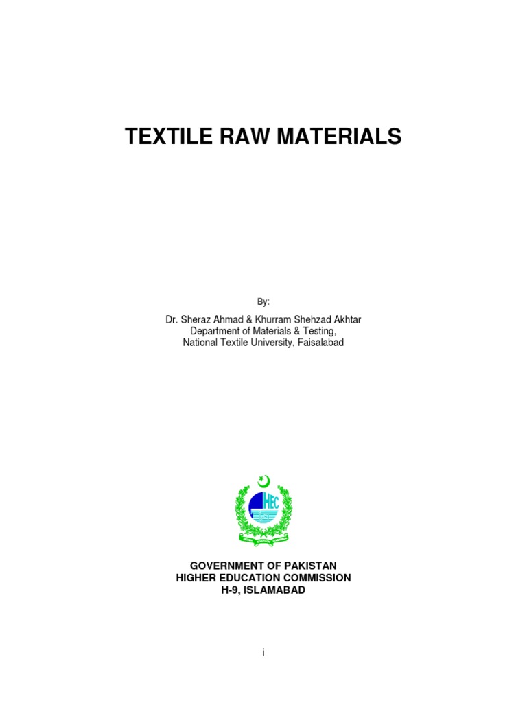Textile Raw Materials PDF | PDF | Rayon | Fibers