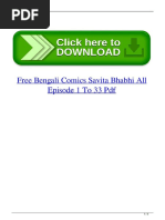 Vebuka Free Bengali Comics Savita Bhabhi All Episode 1 To 33 PDF PDF | PDF