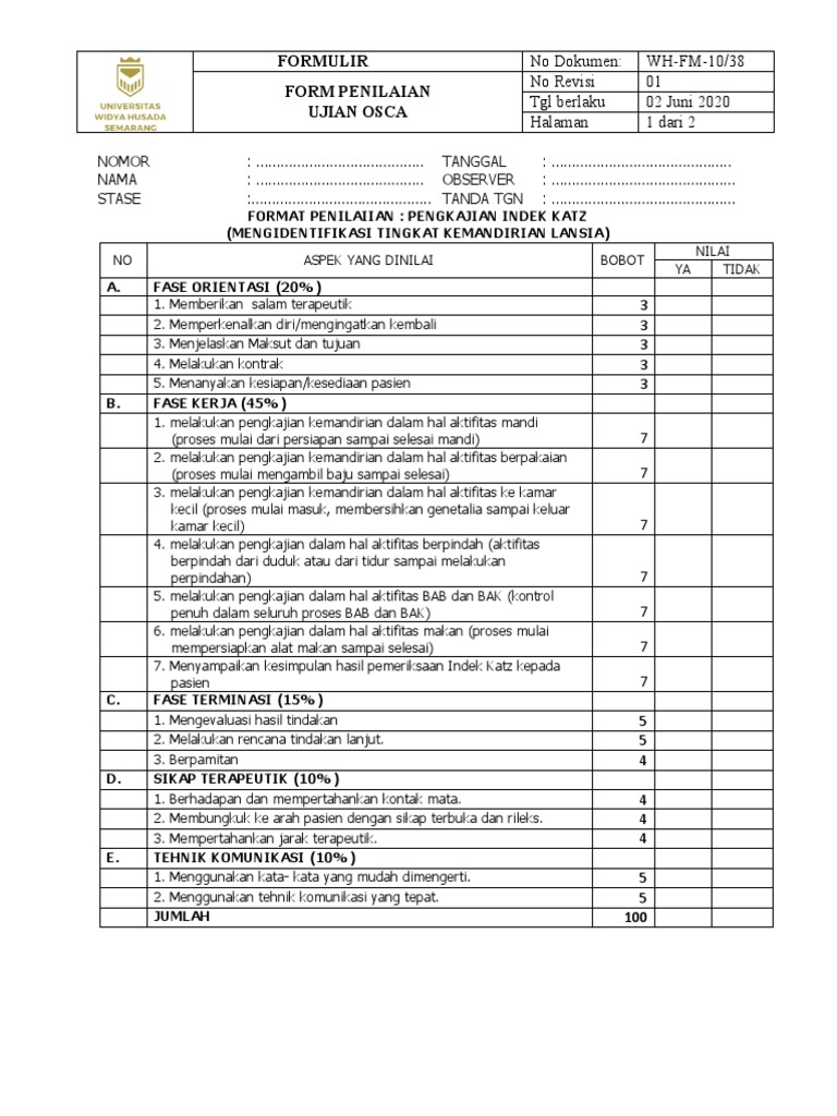 Tool Indeks Katz | PDF