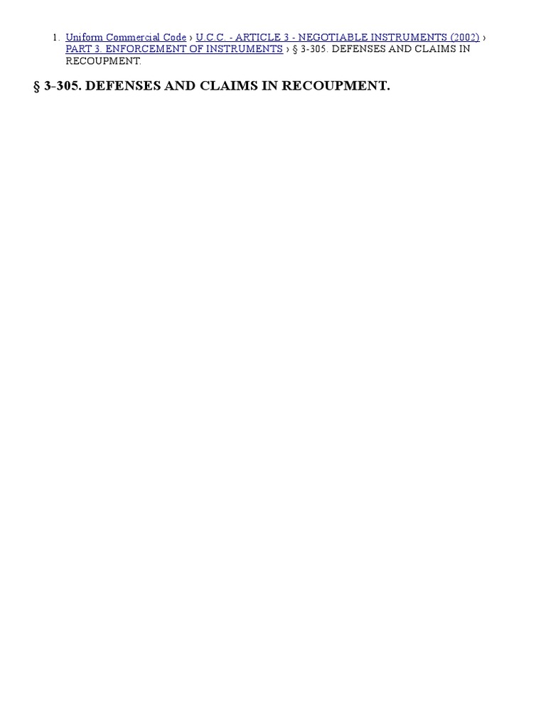 Uniform Commercial Code | PDF | Legal Ethics | Law And Economics