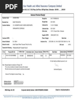 Star Health Insurance Payment Receipt | PDF | Insurance | Financial ...