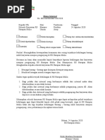 5 Contoh Surat Peringatan Untuk Karyawan (Teguran, SP1, SP2, SP3) | PDF ...