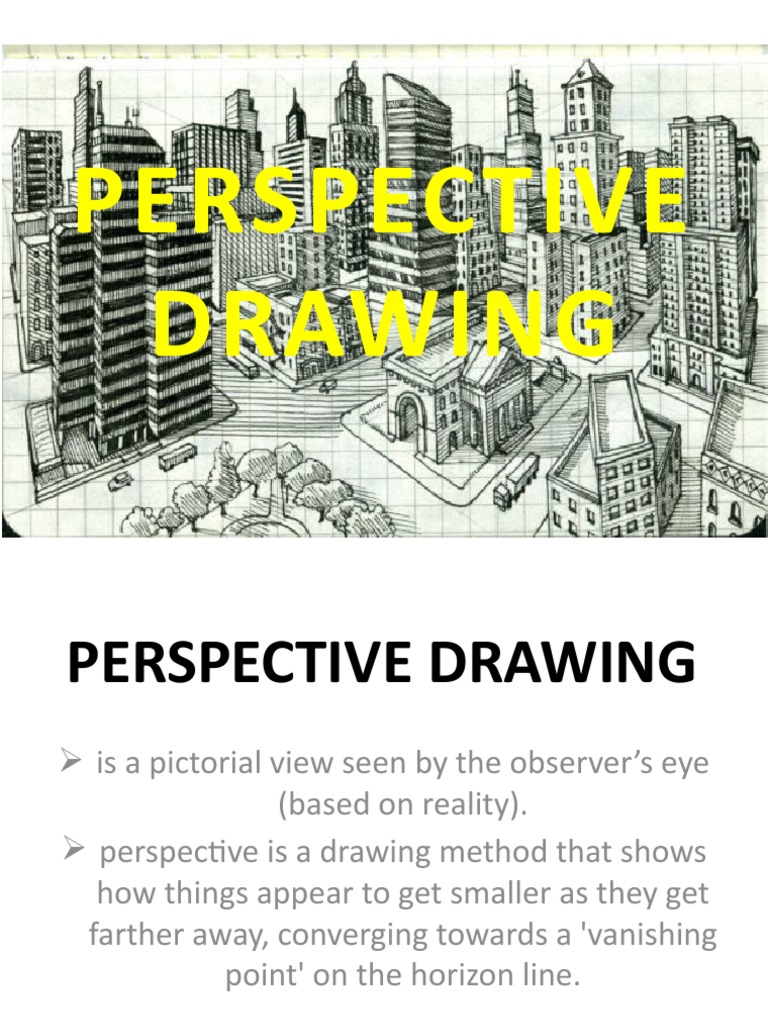 Perspective Drawing | PDF | Horizon | Perspective (Graphical)