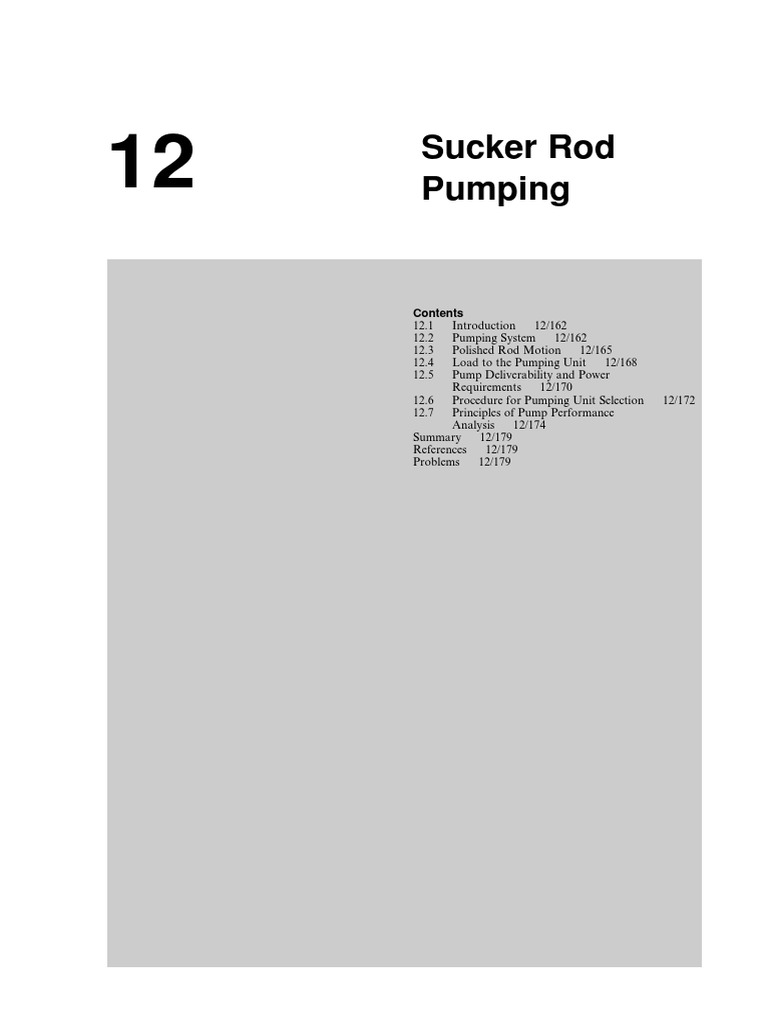 12 - Sucker Rod Pumping - 2007 - Petroleum Production Engineering | PDF ...