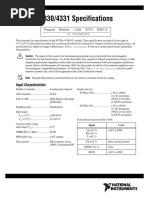PXIe 4143 Specifications | PDF